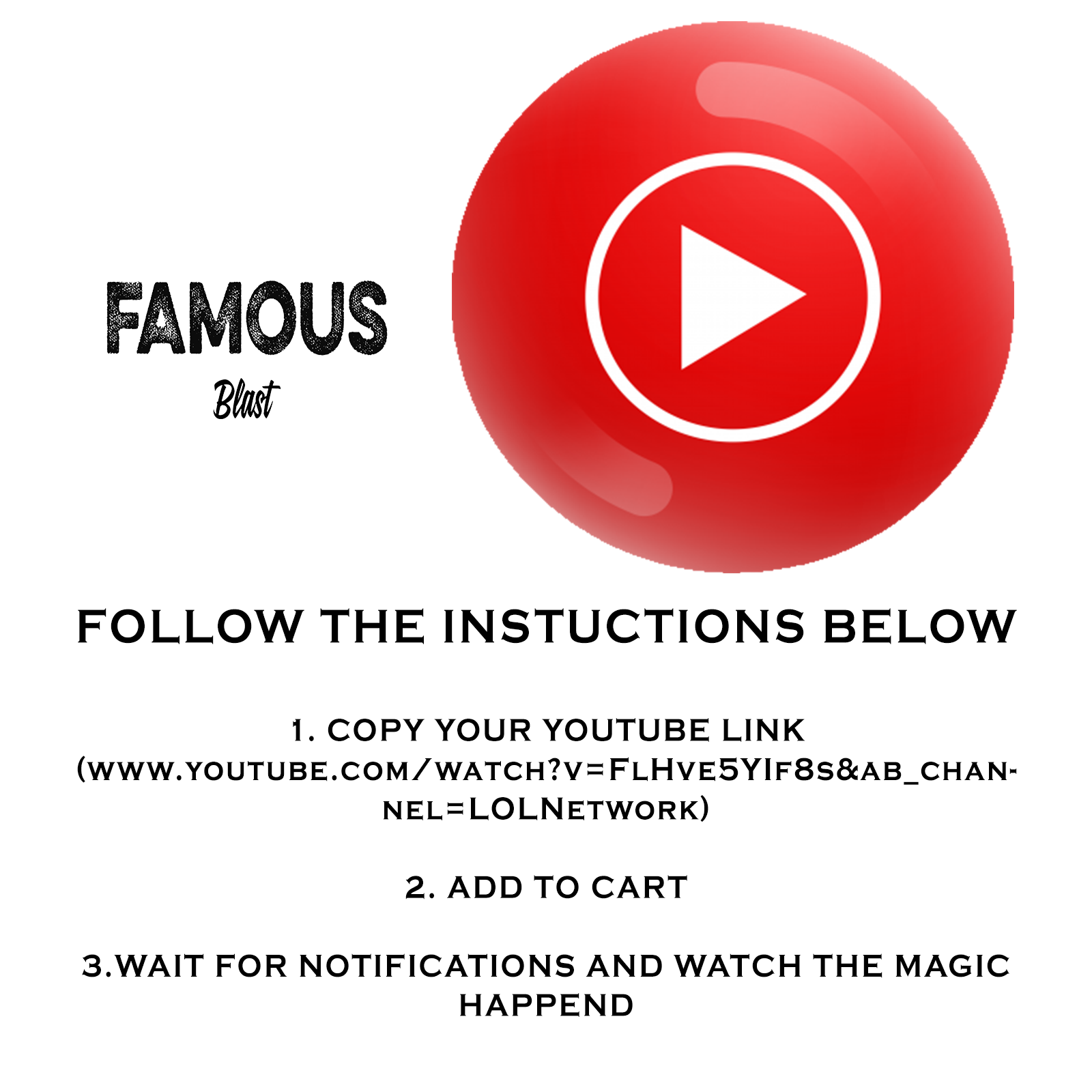 10.000 YouTube Views - FamousBlast